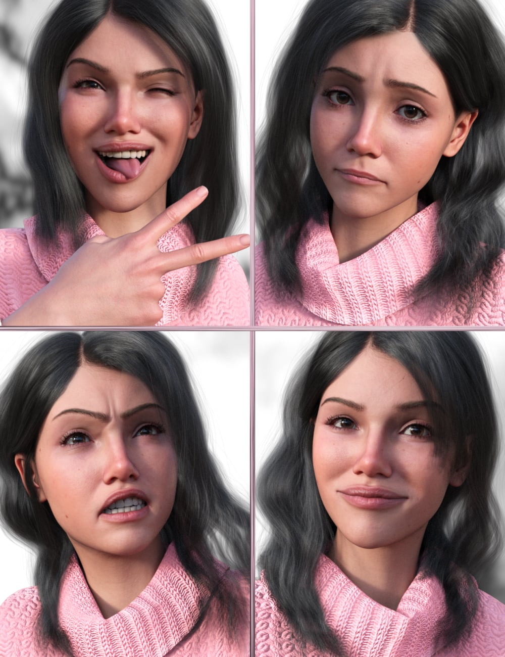 Mira 9 HD Character Bundle | Daz 3D