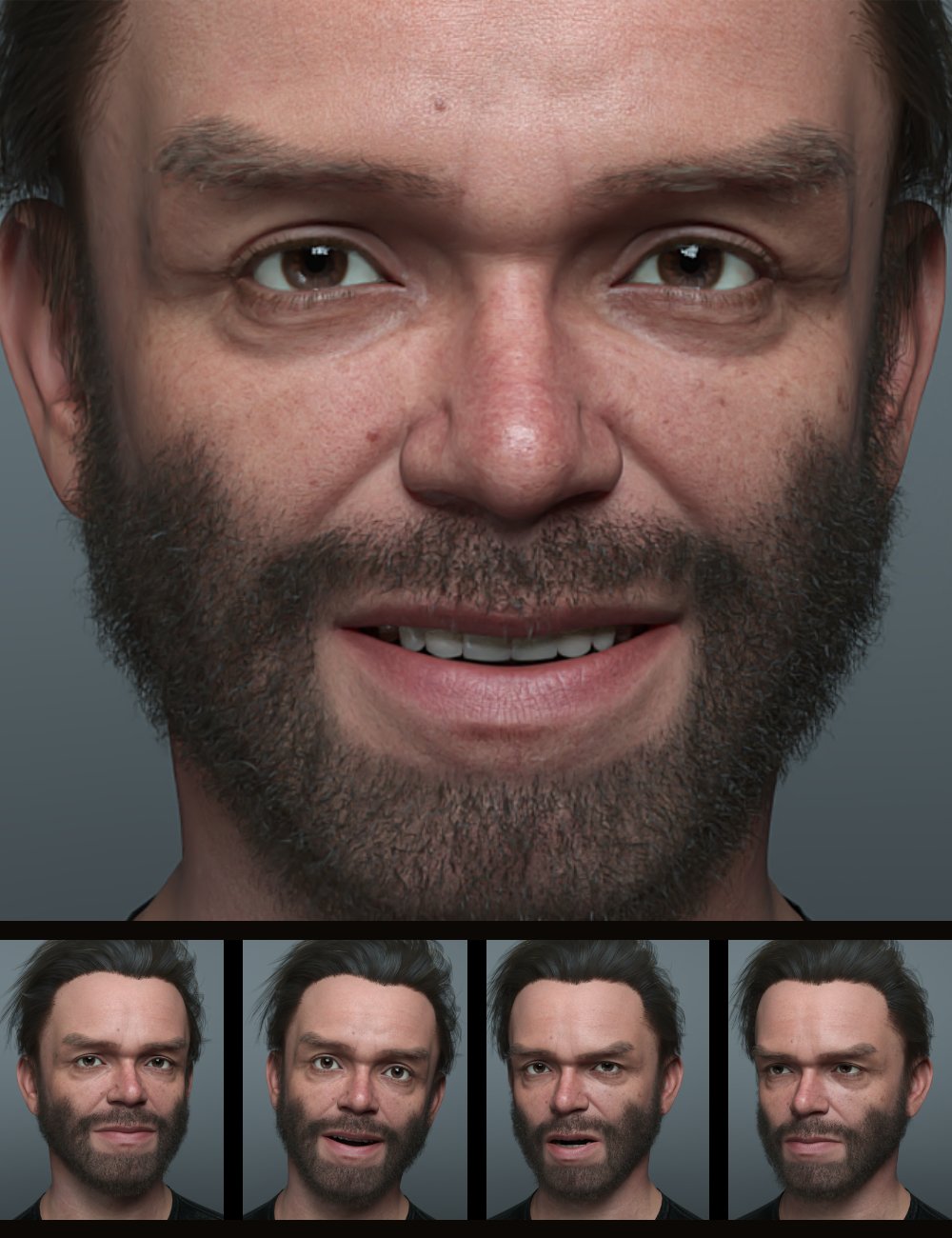 Zack 9 HD Character Bundle | Daz 3D