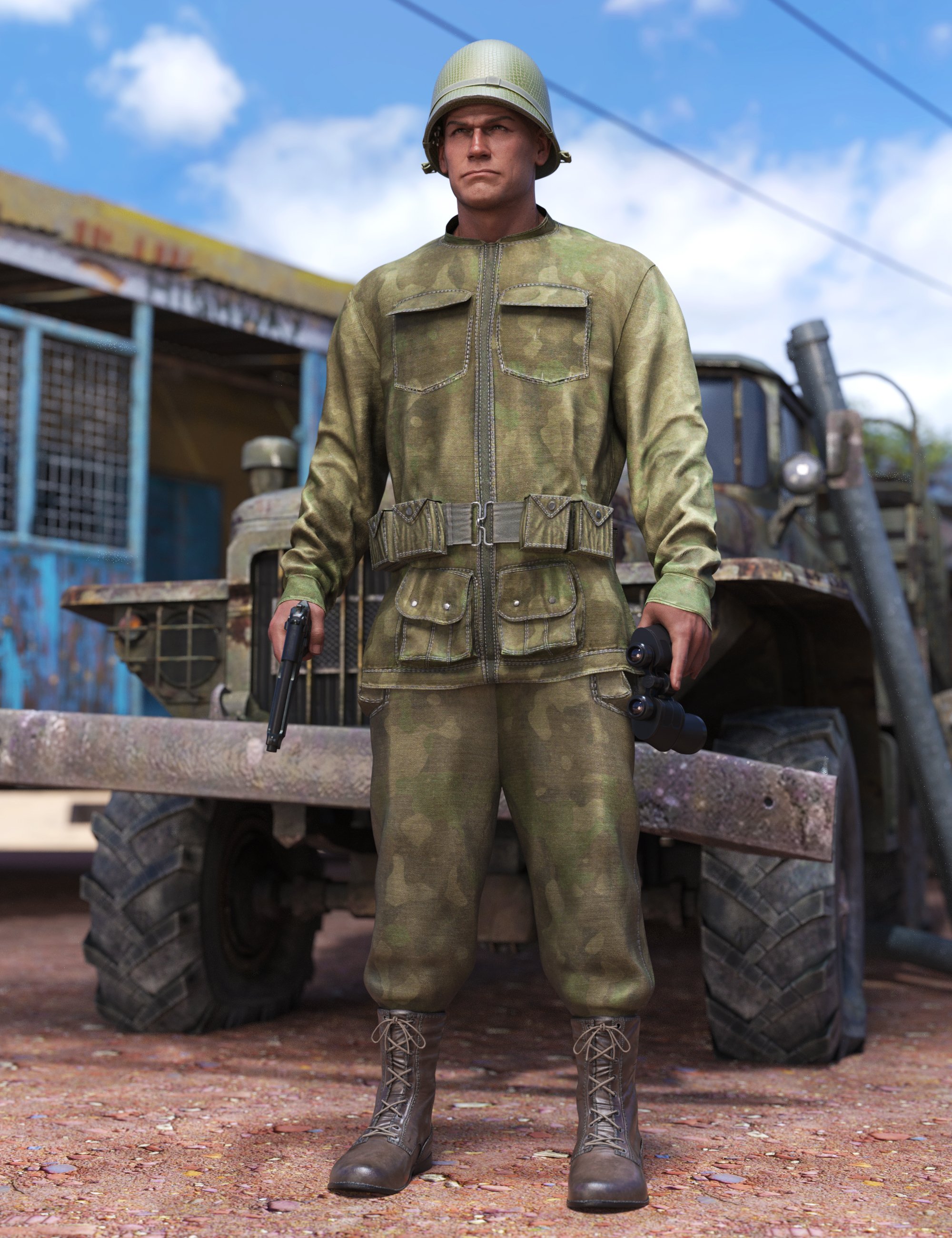 Dain 9 HD Character Bundle | Daz 3D