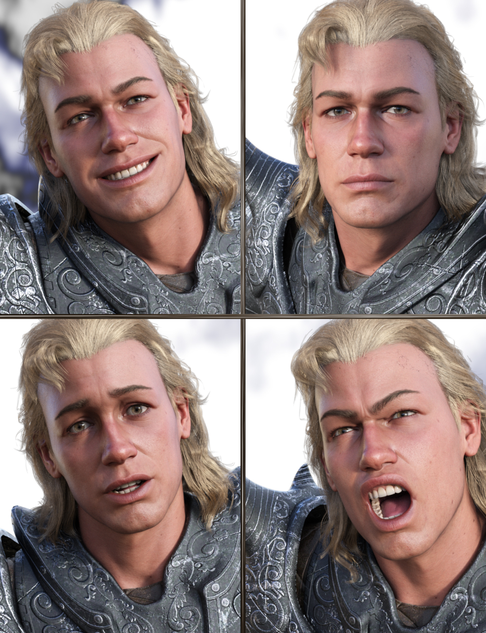 Dain 9 HD Character Bundle | Daz 3D