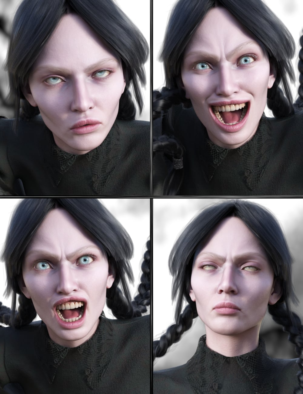 Death 9 HD Character Bundle | Daz 3D
