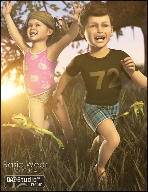 The Kids 4 Complete | Daz 3D