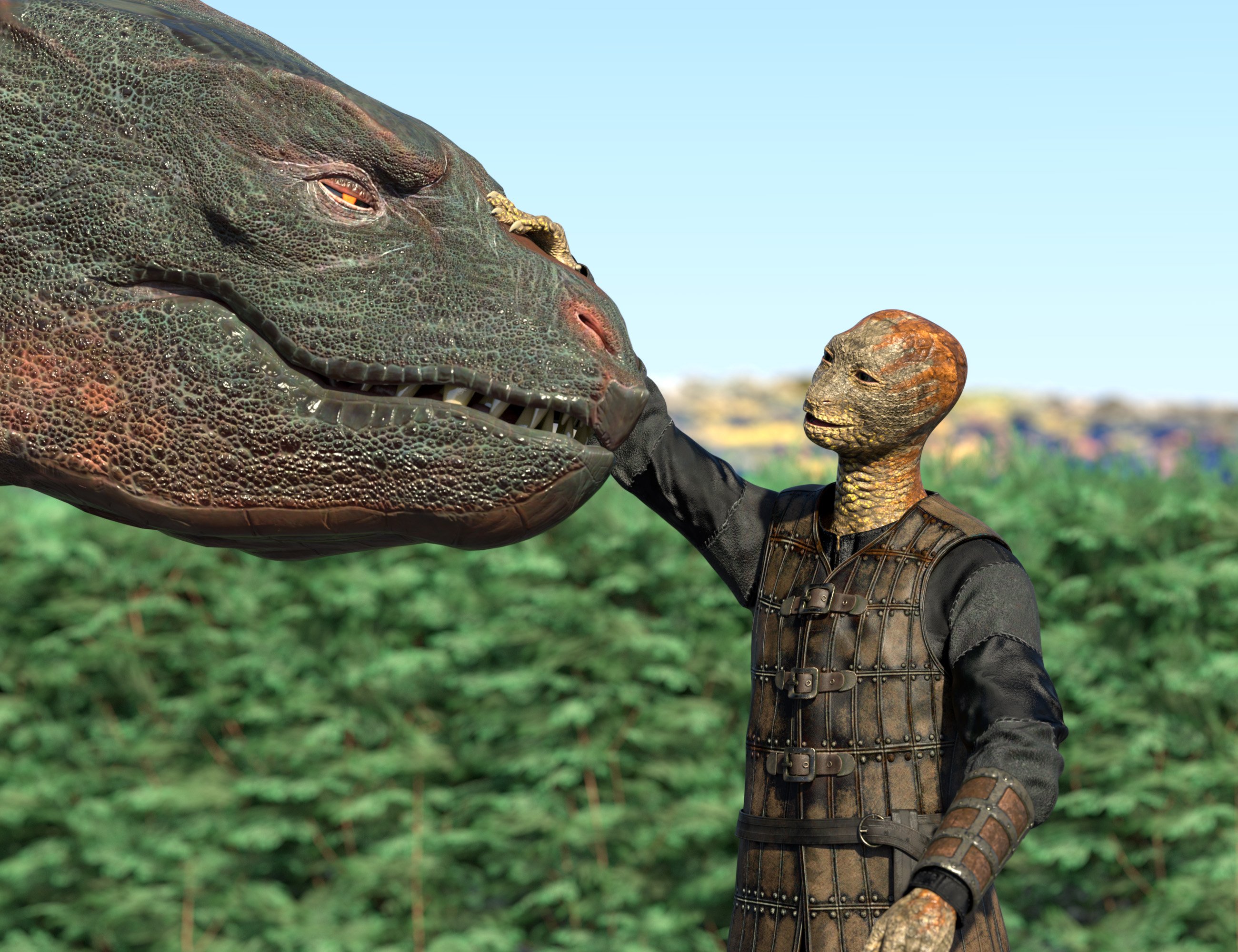 Oso Snakefolk for Genesis 9 | Daz 3D