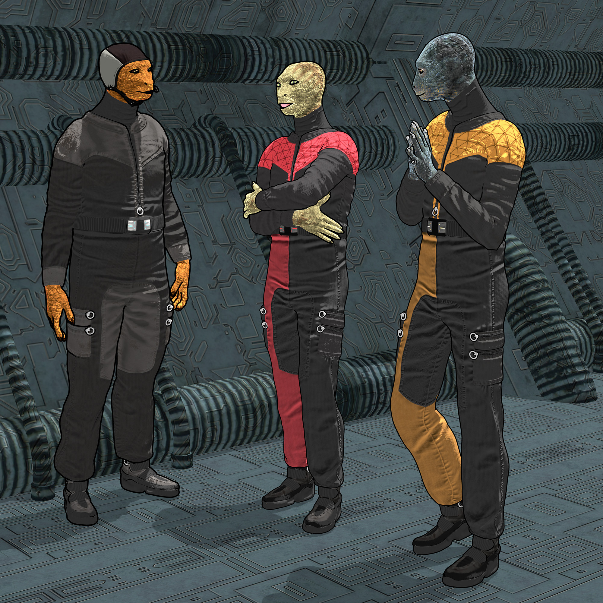 Oso Snakefolk for Genesis 9 | Daz 3D