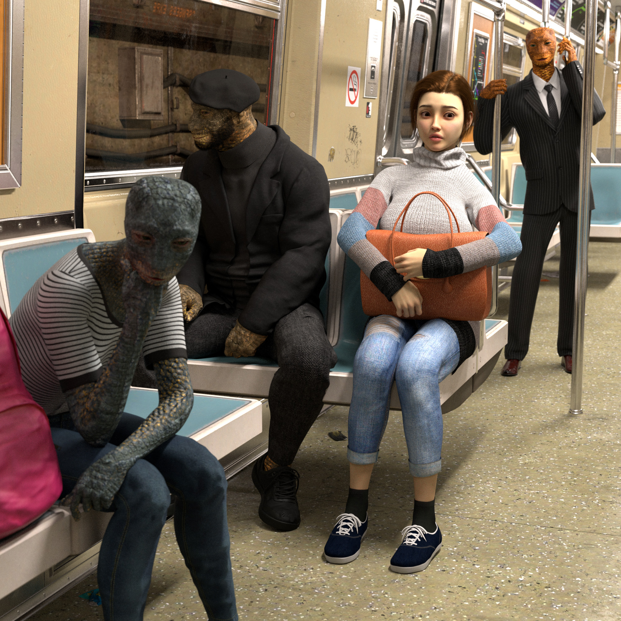 Oso Snakefolk for Genesis 9 | Daz 3D