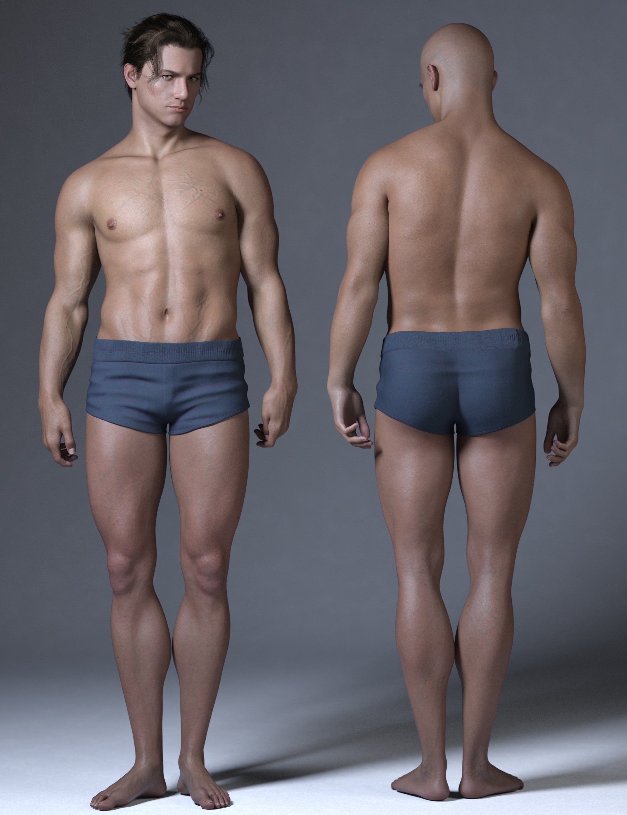 Phx Liam HD for Genesis 9 Masculine | Daz 3D