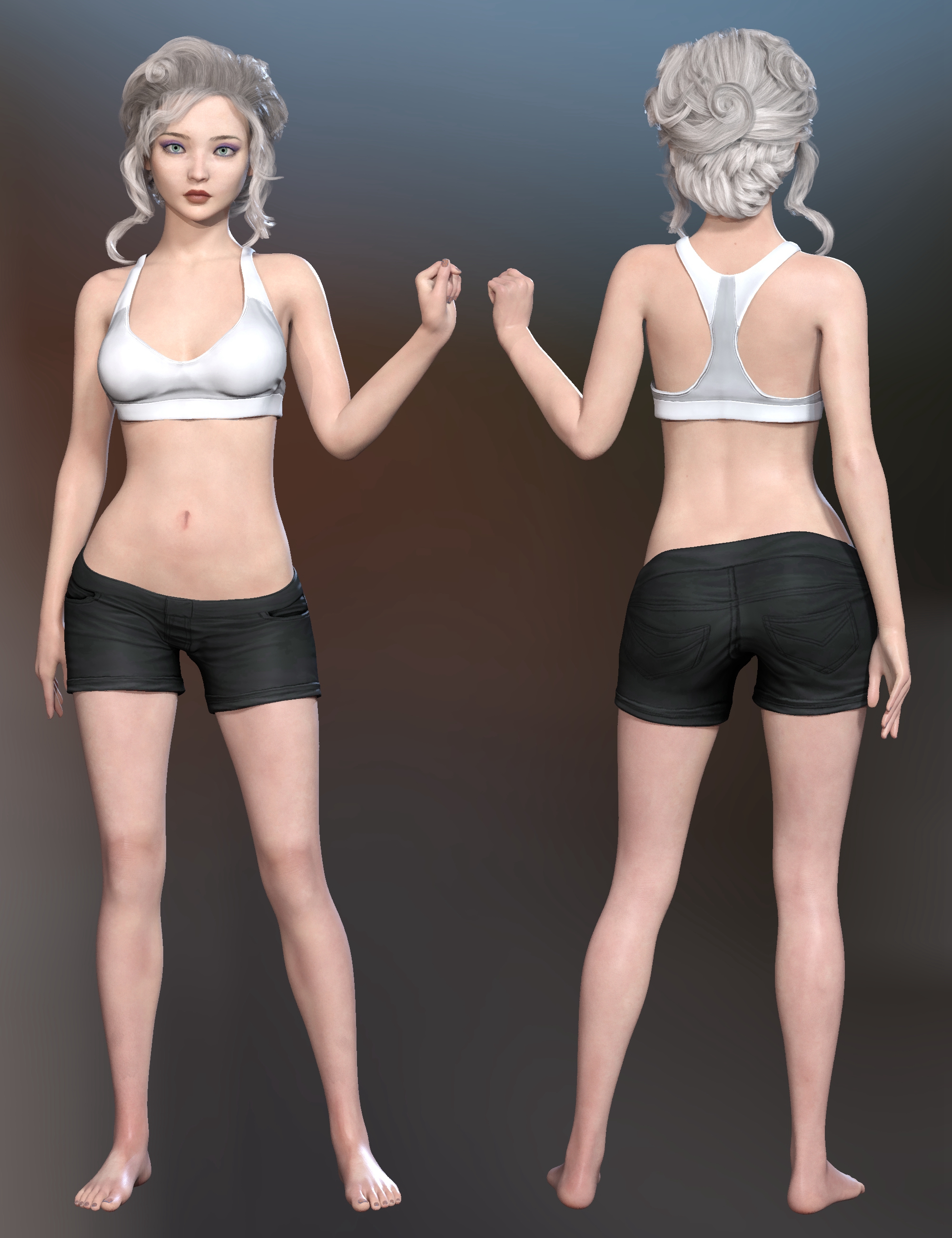 EG Heen, Lina and Wilu for Genesis 9 Bundle | Daz 3D