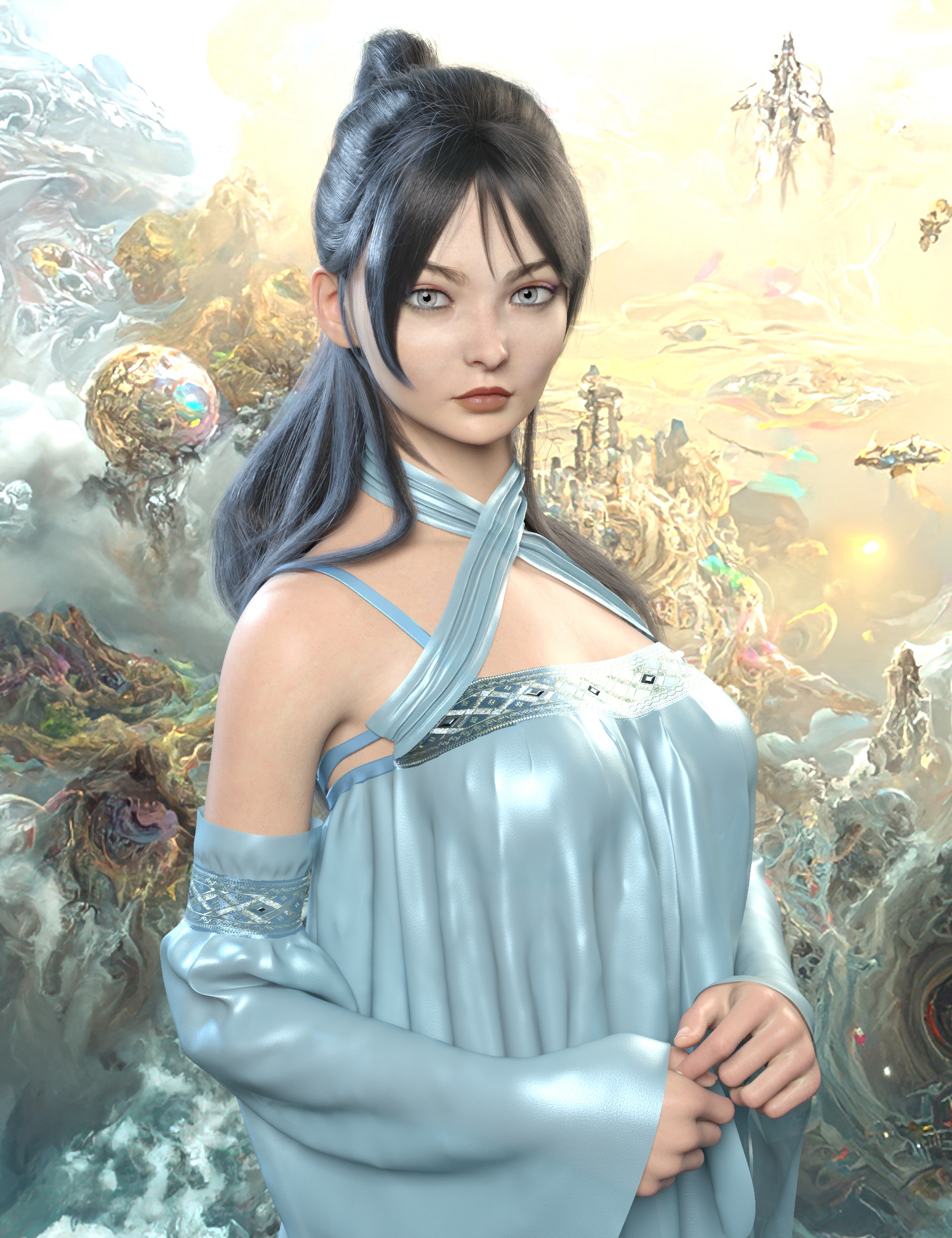 EG Heen, Lina and Wilu for Genesis 9 Bundle | Daz 3D