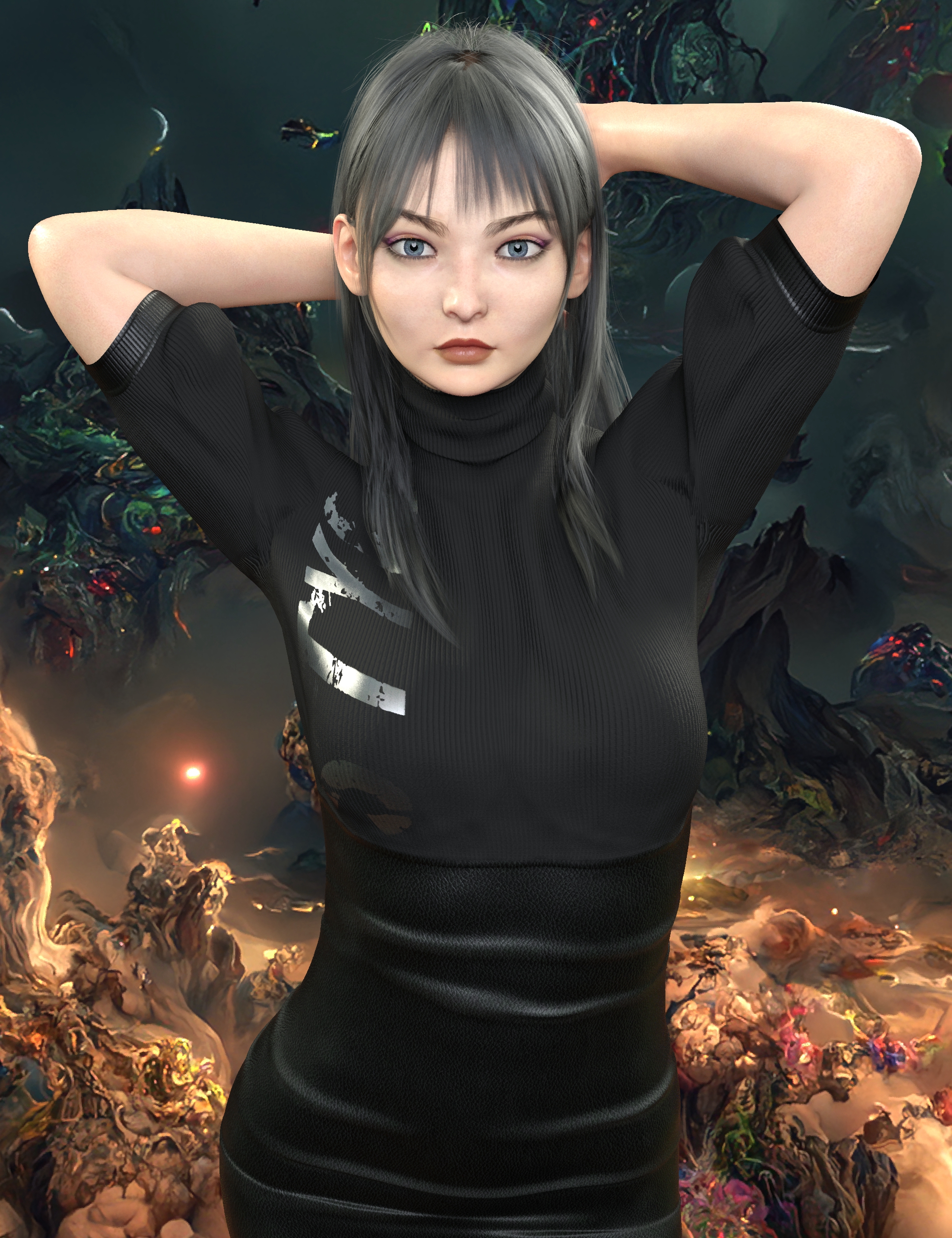 EG Heen, Lina and Wilu for Genesis 9 Bundle | Daz 3D