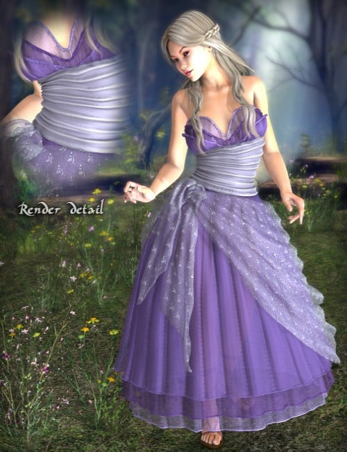 Sparkling Almirena | Daz 3D