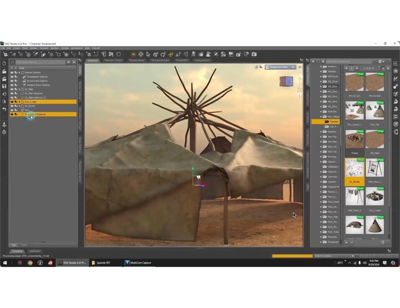 Optimizing Outstanding Scenes with Jack Tomalin's 3D Assets | Daz 3D