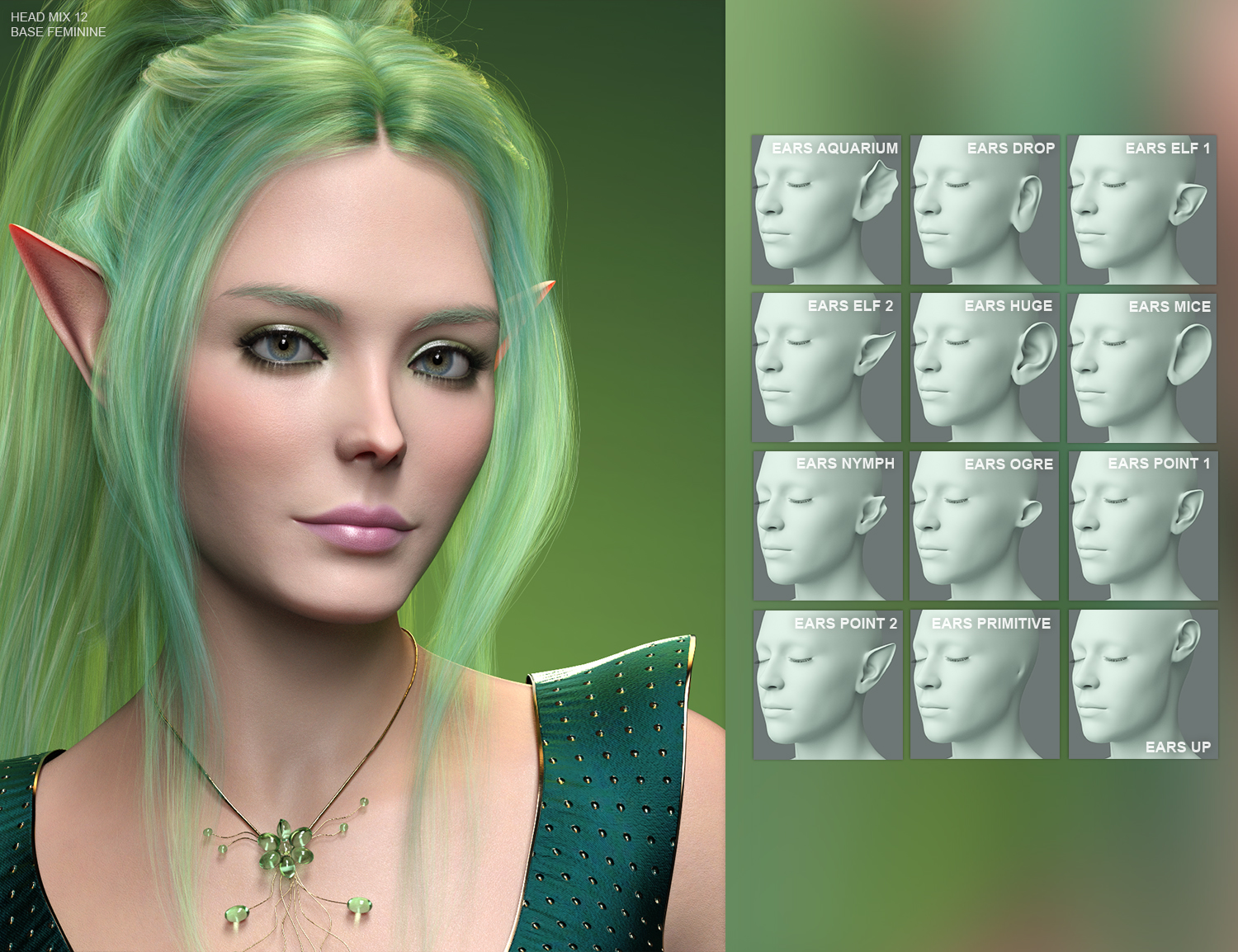 CGI Mod Shapes and Merchant Resource for Genesis 9 | Daz 3D
