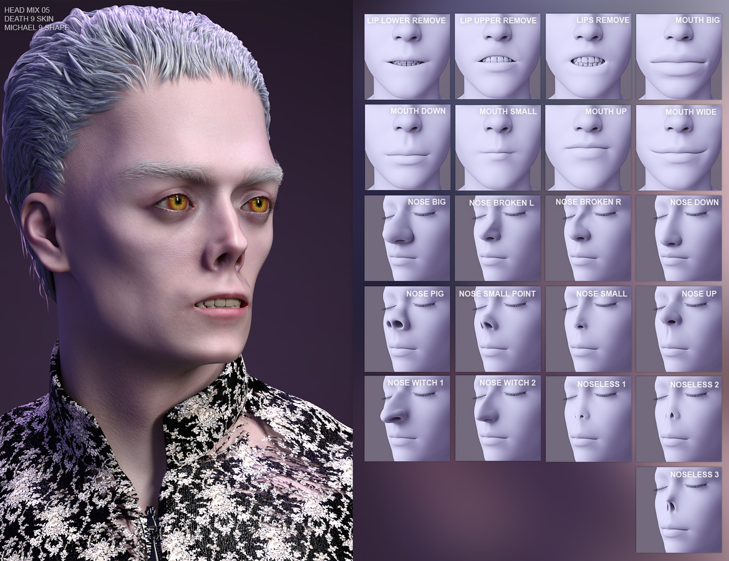 CGI Mod Shapes and Merchant Resource for Genesis 9 | Daz 3D