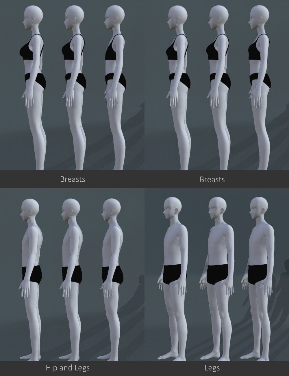 Anime Morph Kit for Genesis 9 | Daz 3D