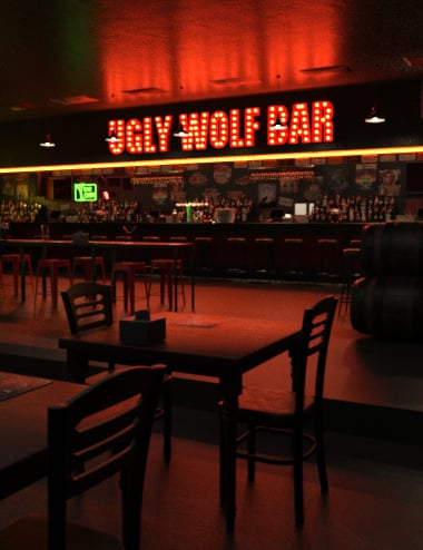 FG Ugly Wolf Bar | Daz 3D