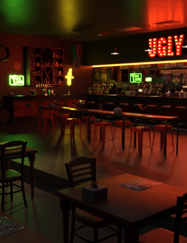 FG Ugly Wolf Bar Bundle | Daz 3D
