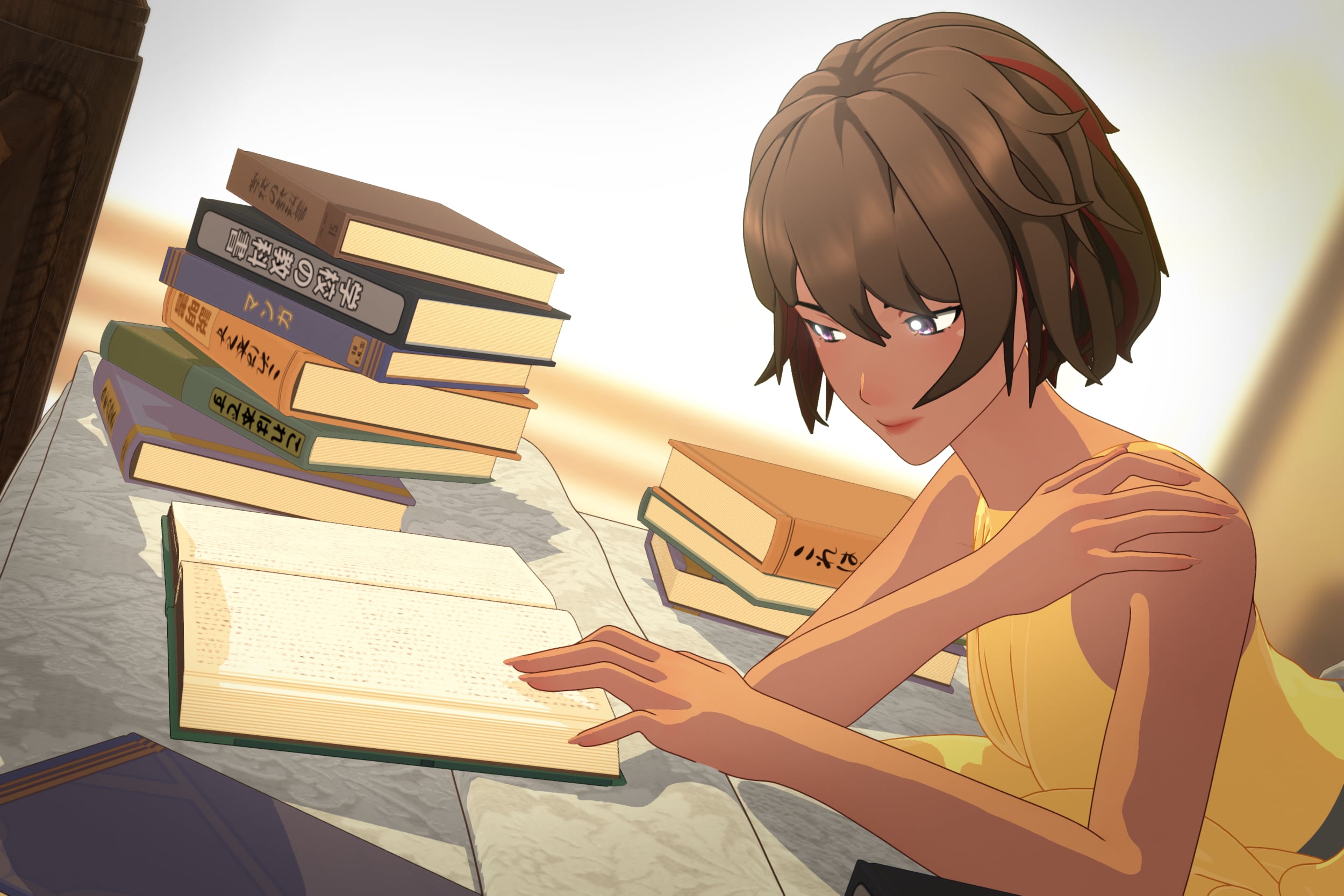Anime Scene Filler : Books | Daz 3D