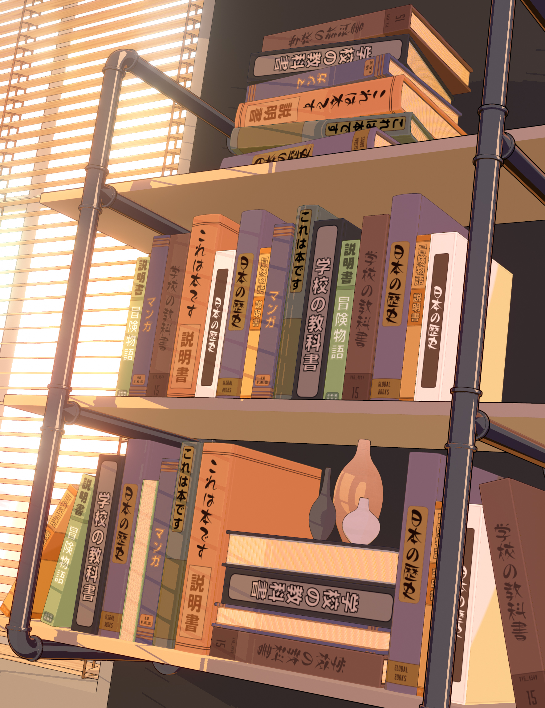 Anime Scene Filler : Books | Daz 3D