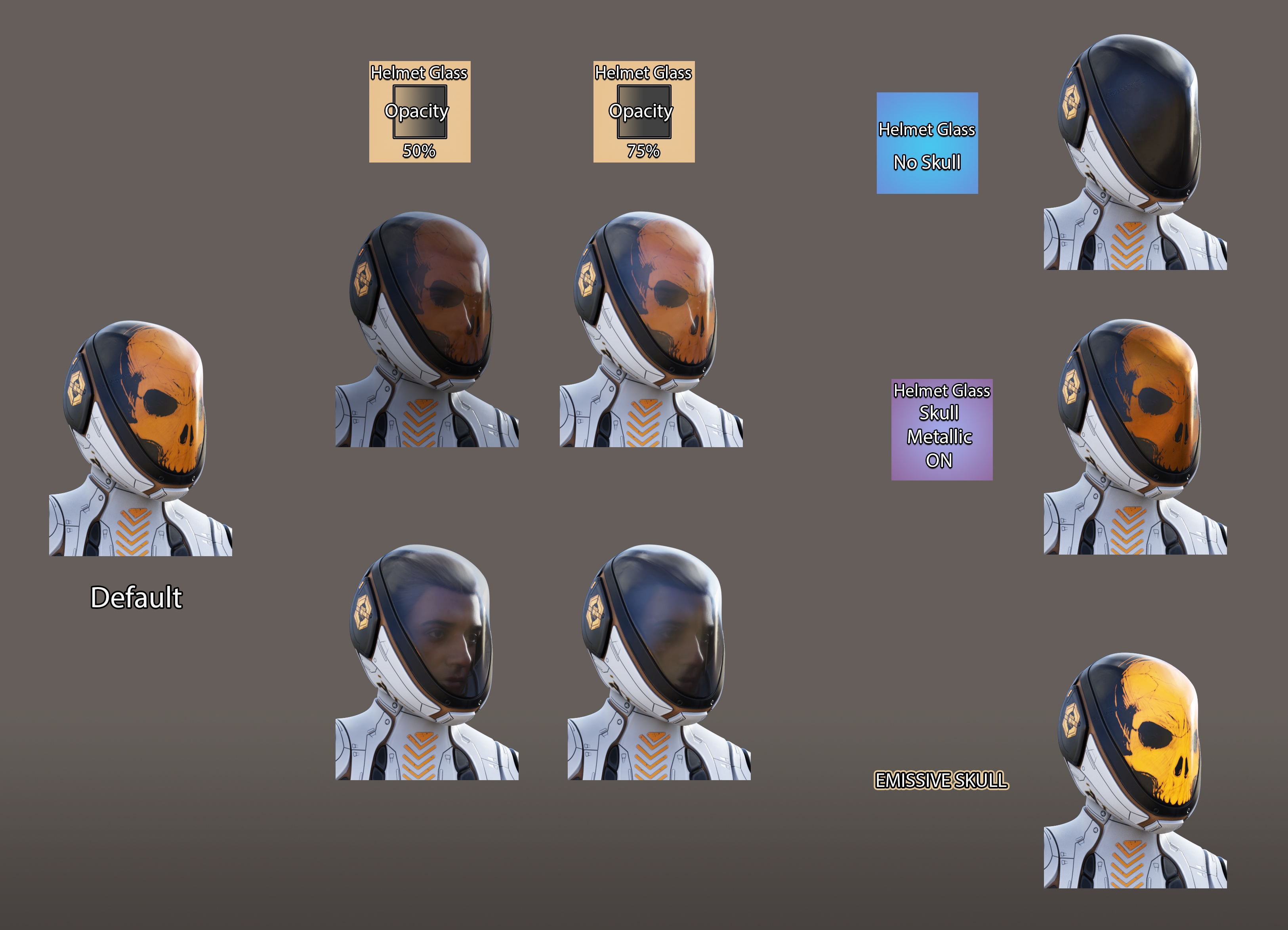 ZK Sci-Fi Skull 01 for Genesis 8, 8.1 and 9 | Daz 3D