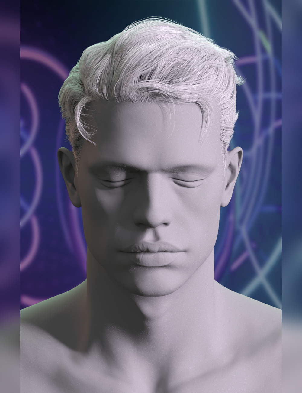 PFA Eclipse Flow Hair For Genesis 9 | Daz 3D