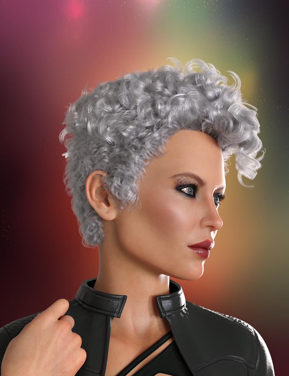 Jackie Hair For Genesis 9 and 8 | Daz 3D
