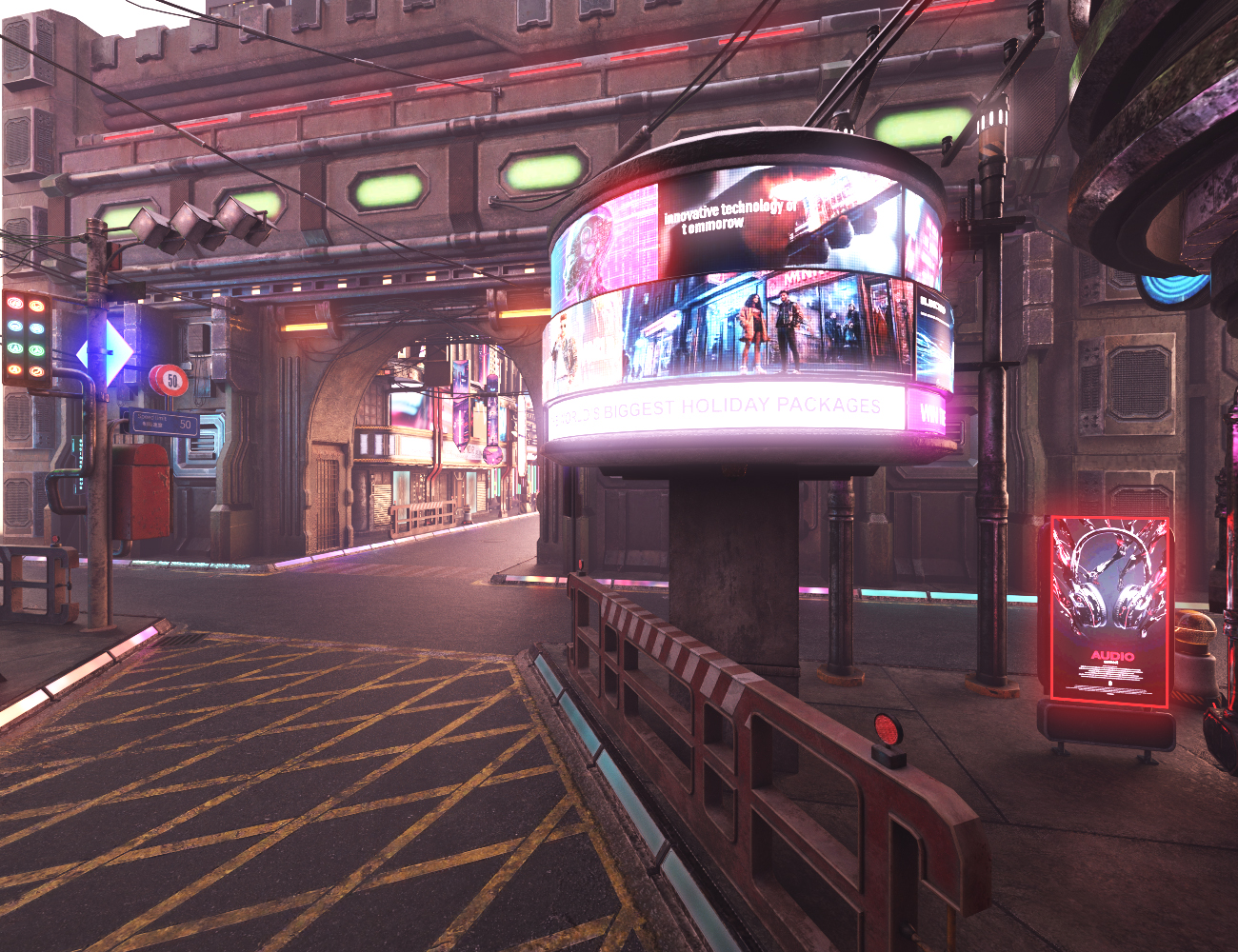 XI Neo Noir City | Daz 3D