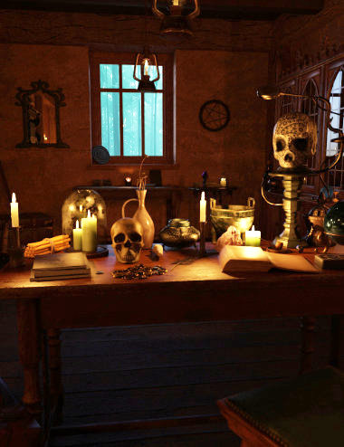 FG Wizard Study | Daz 3D