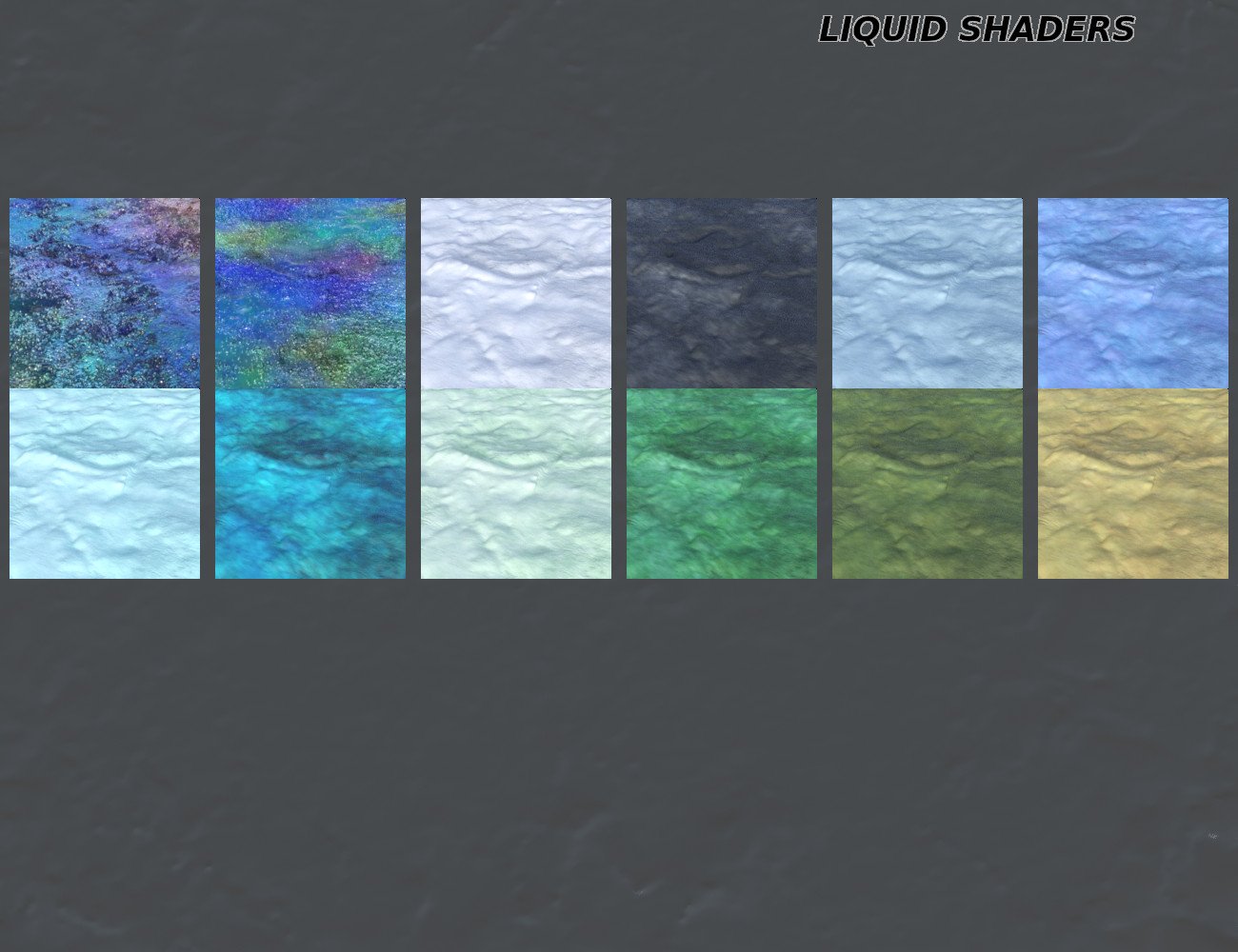 FSL Realistic Liquid Shaders and Props | Daz 3D