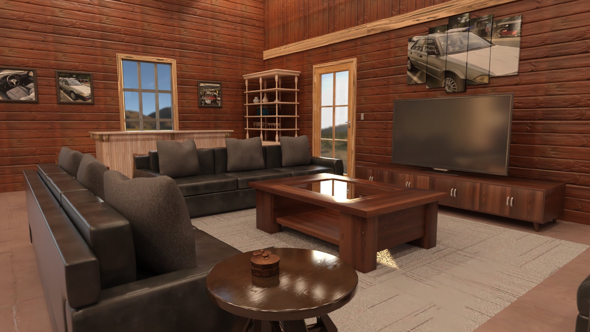 Garage Classic House | Daz 3D