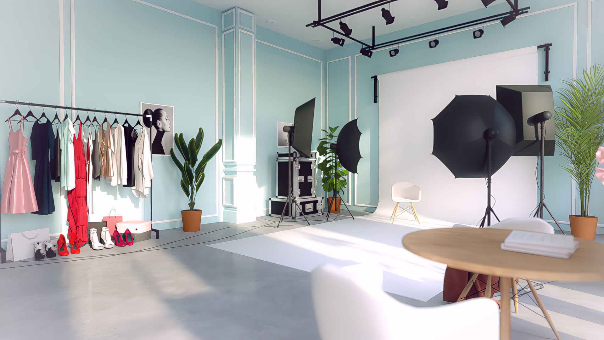 Fashion show Photoshoot Studio | Daz 3D