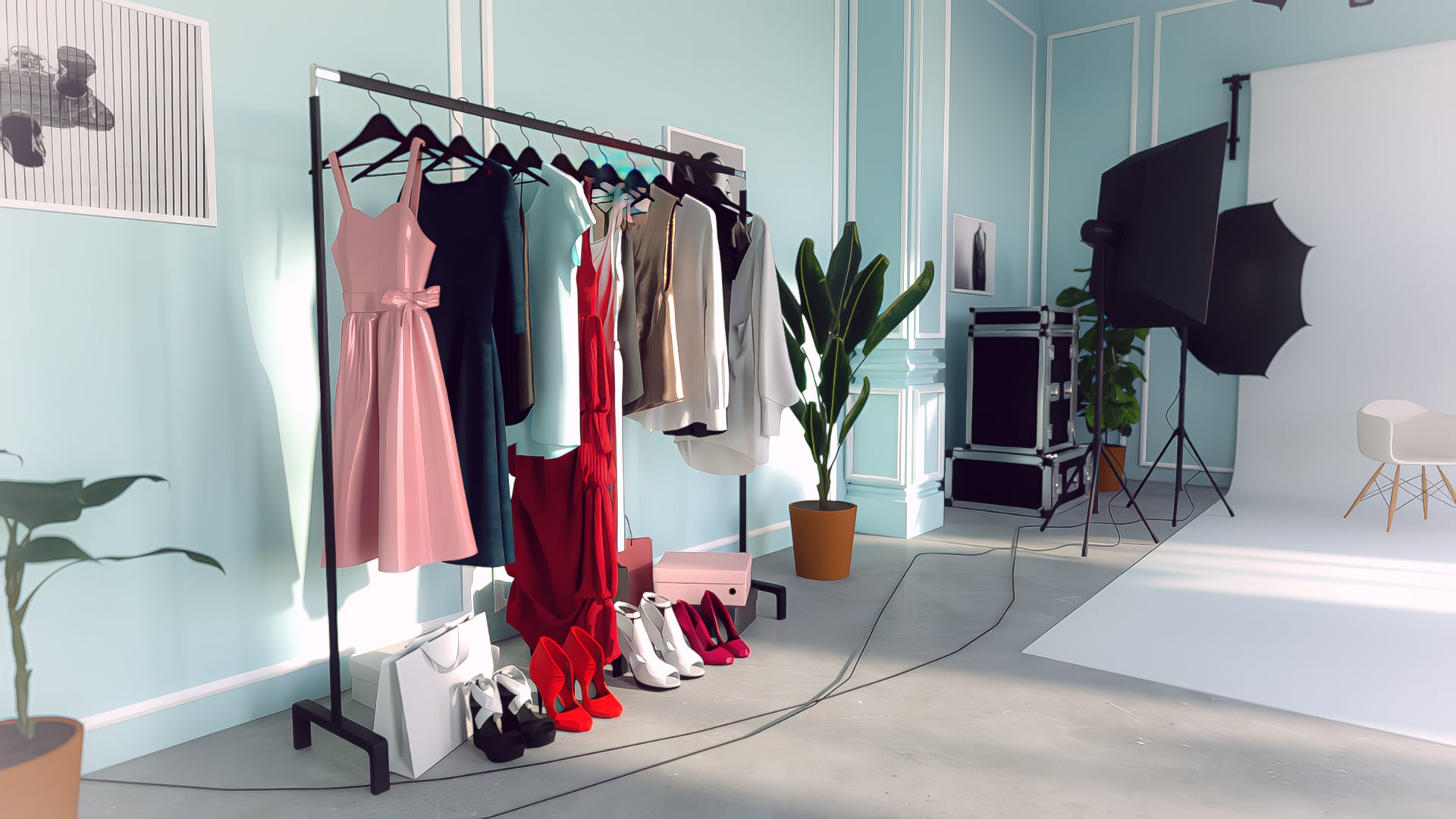 Fashion show Photoshoot Studio | Daz 3D