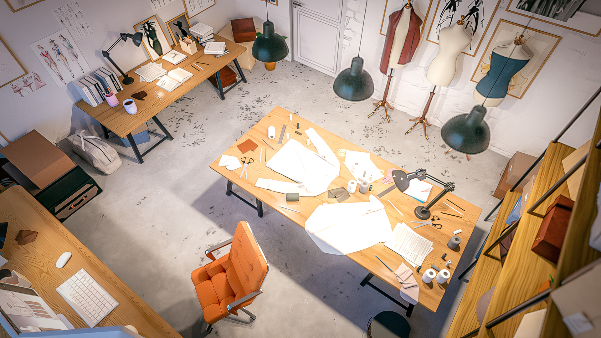 Fashion Designer Office | Daz 3D