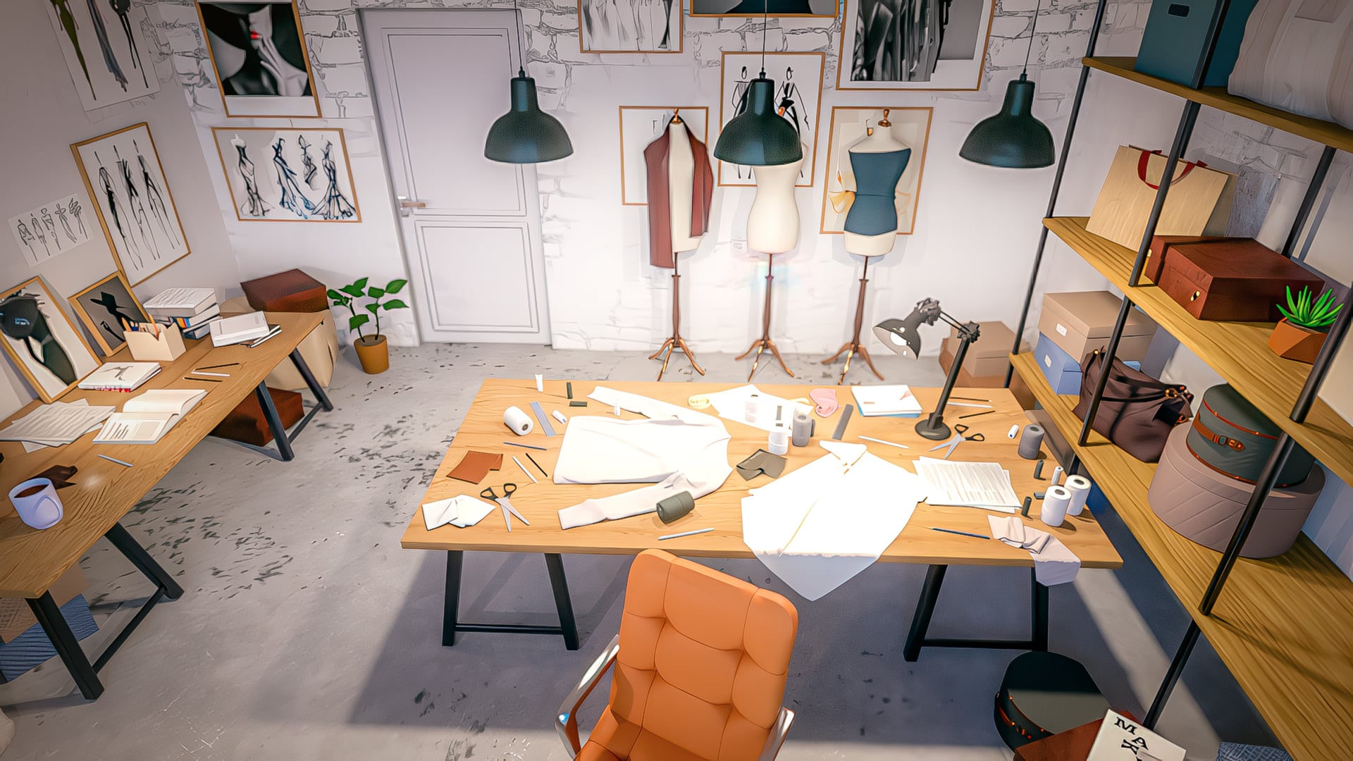 Fashion Designer Office | Daz 3D