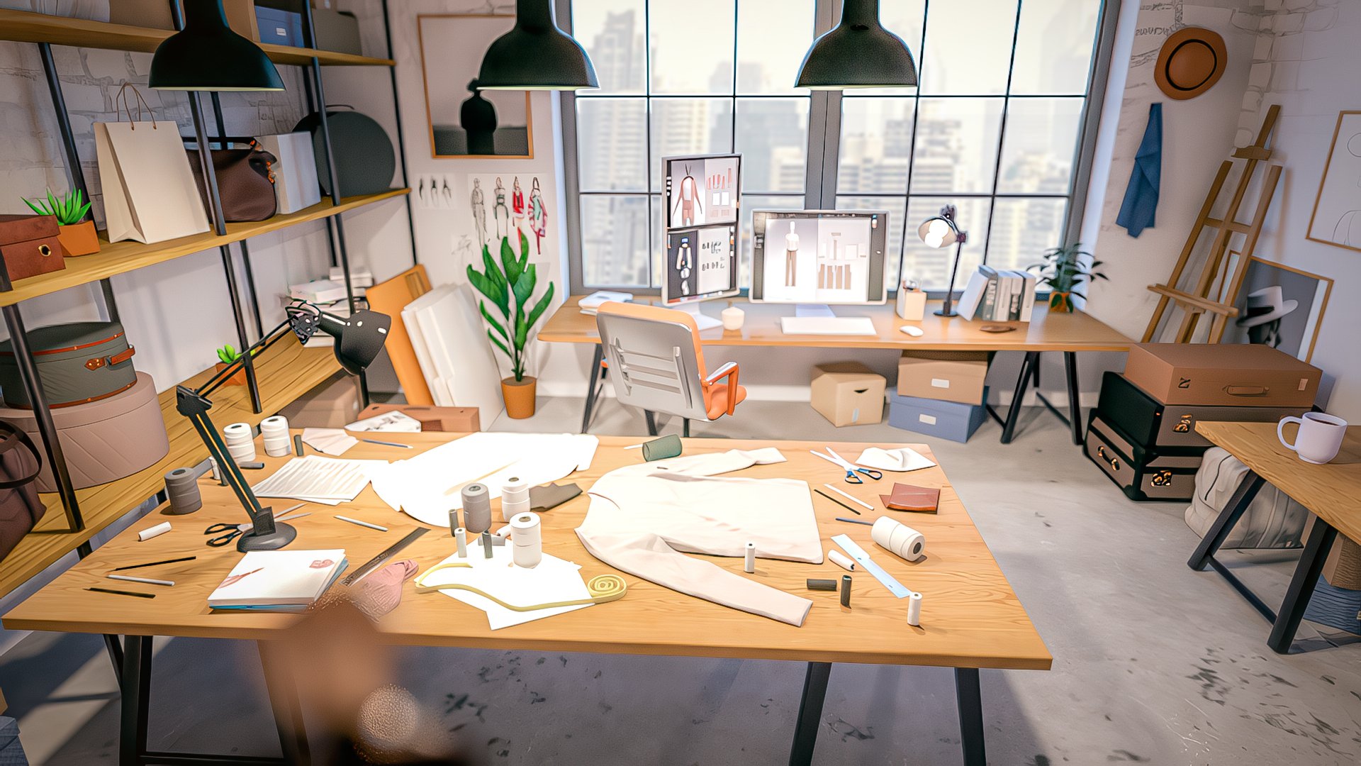 Fashion Designer Office | Daz 3D