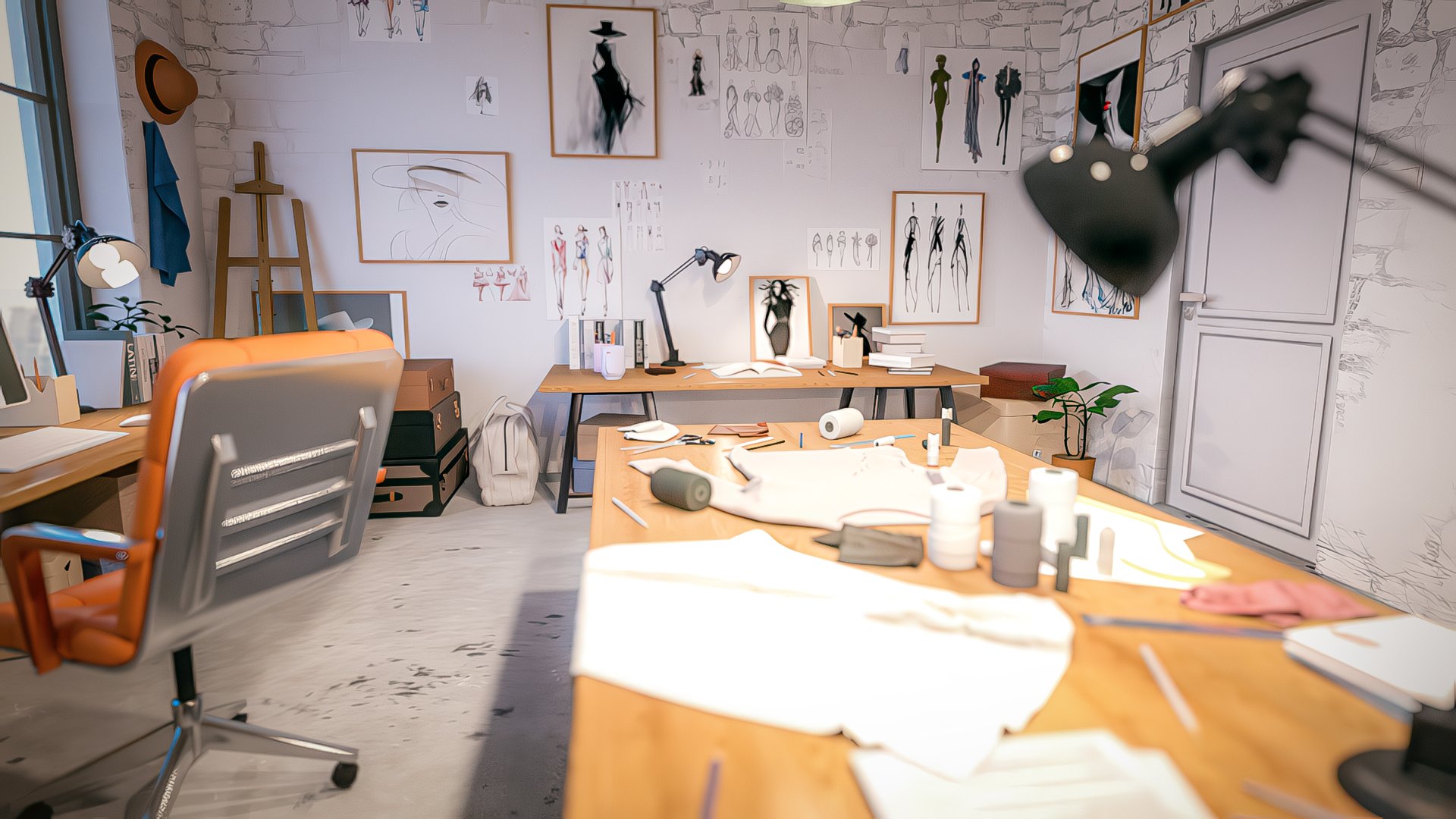 Fashion Designer Office | Daz 3D