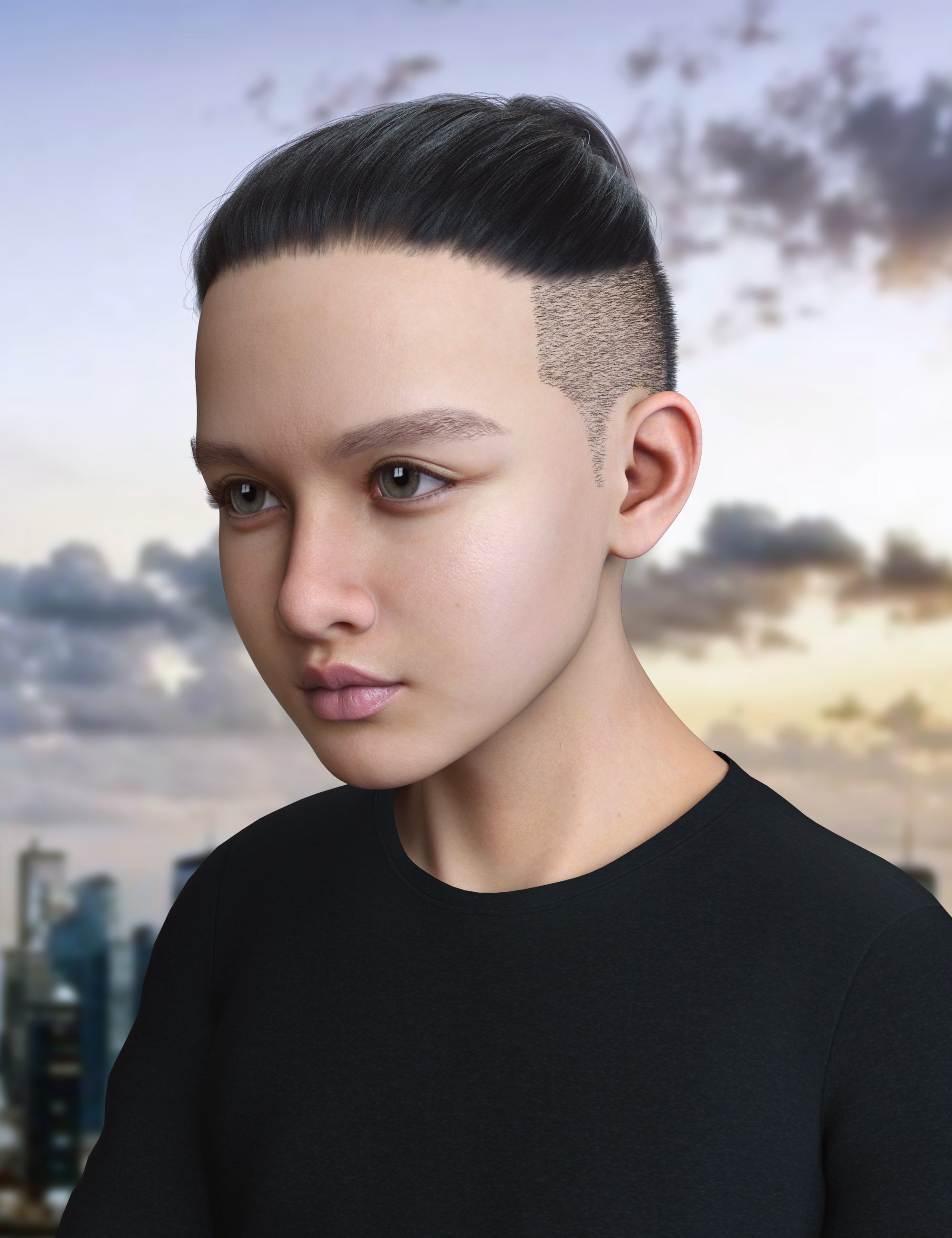 Vo Muell Male Young HD for Genesis 9 | Daz 3D