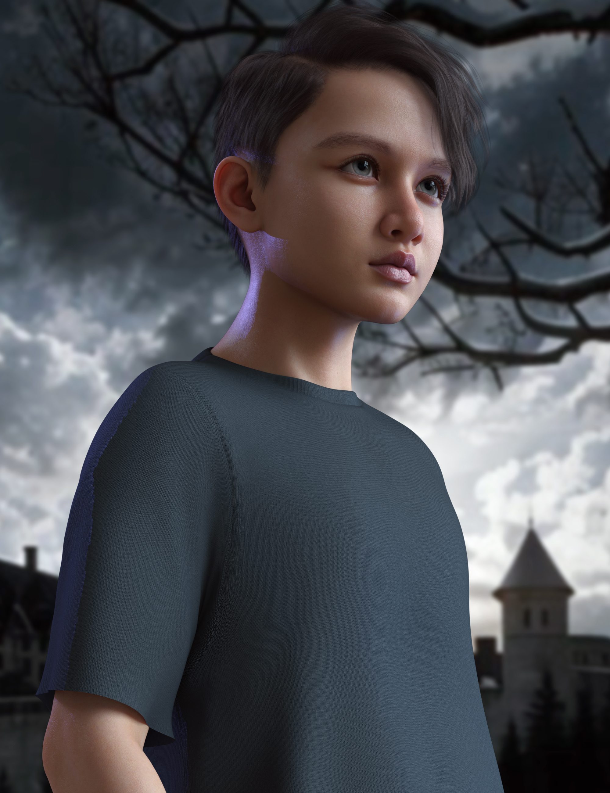 Vo Muell Male Young HD for Genesis 9 | Daz 3D