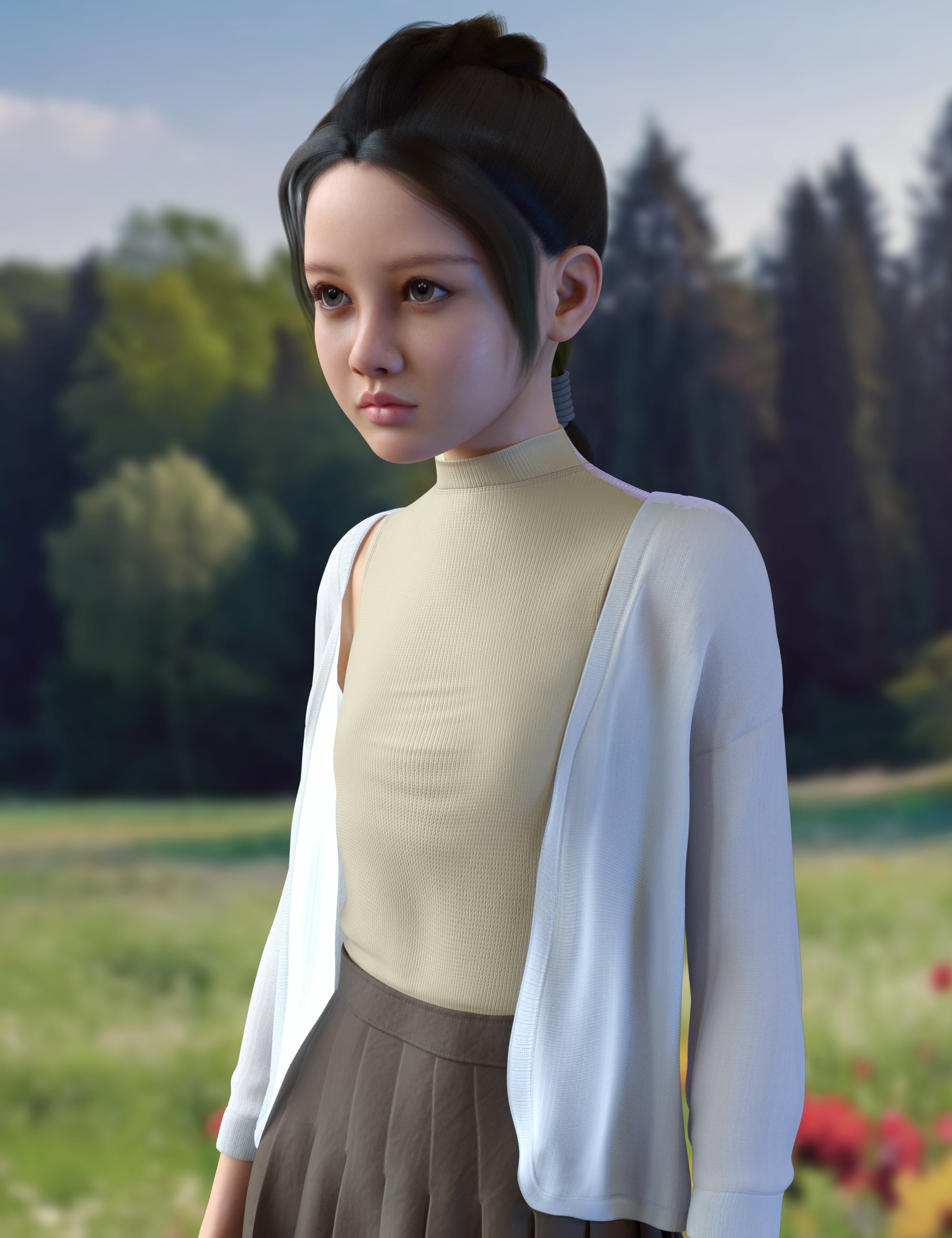 Vo Muell Character, Hair, and Clothes for Genesis 9 Bundle | Daz 3D