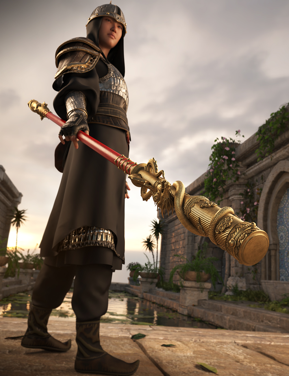 Wukong 9 HD Add-On Bundle | Daz 3D