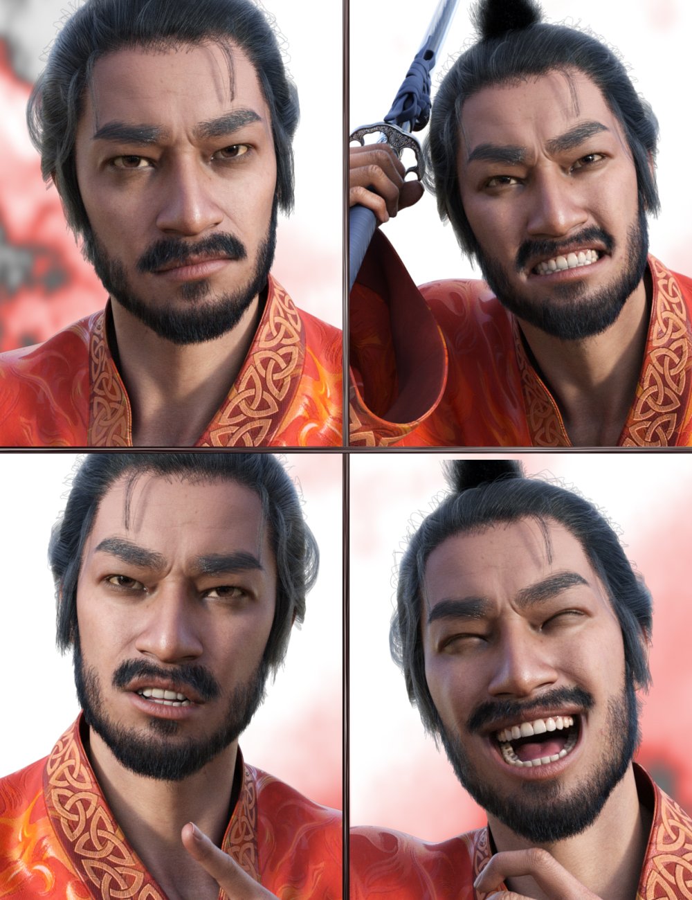 Toshi 9 HD Character Bundle | Daz 3D