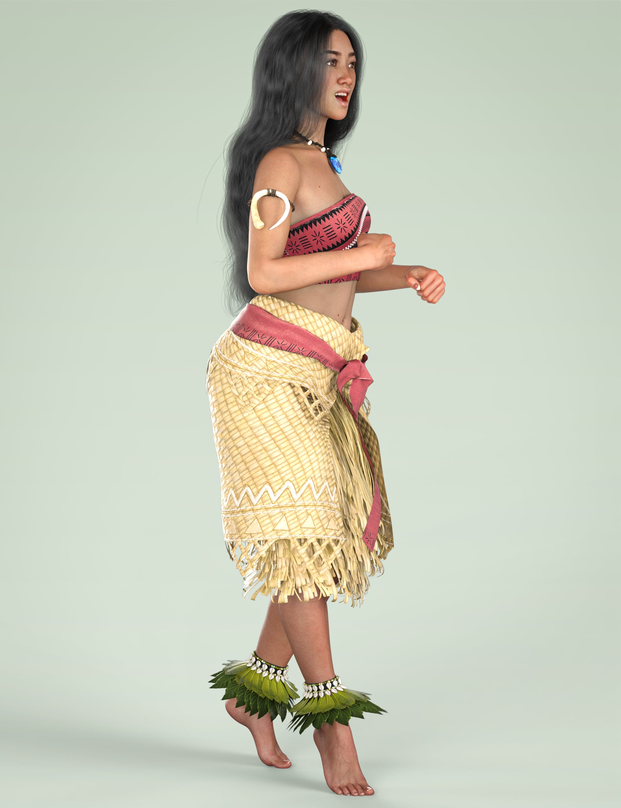 BW Tropical Harmony Outfit | Daz 3D