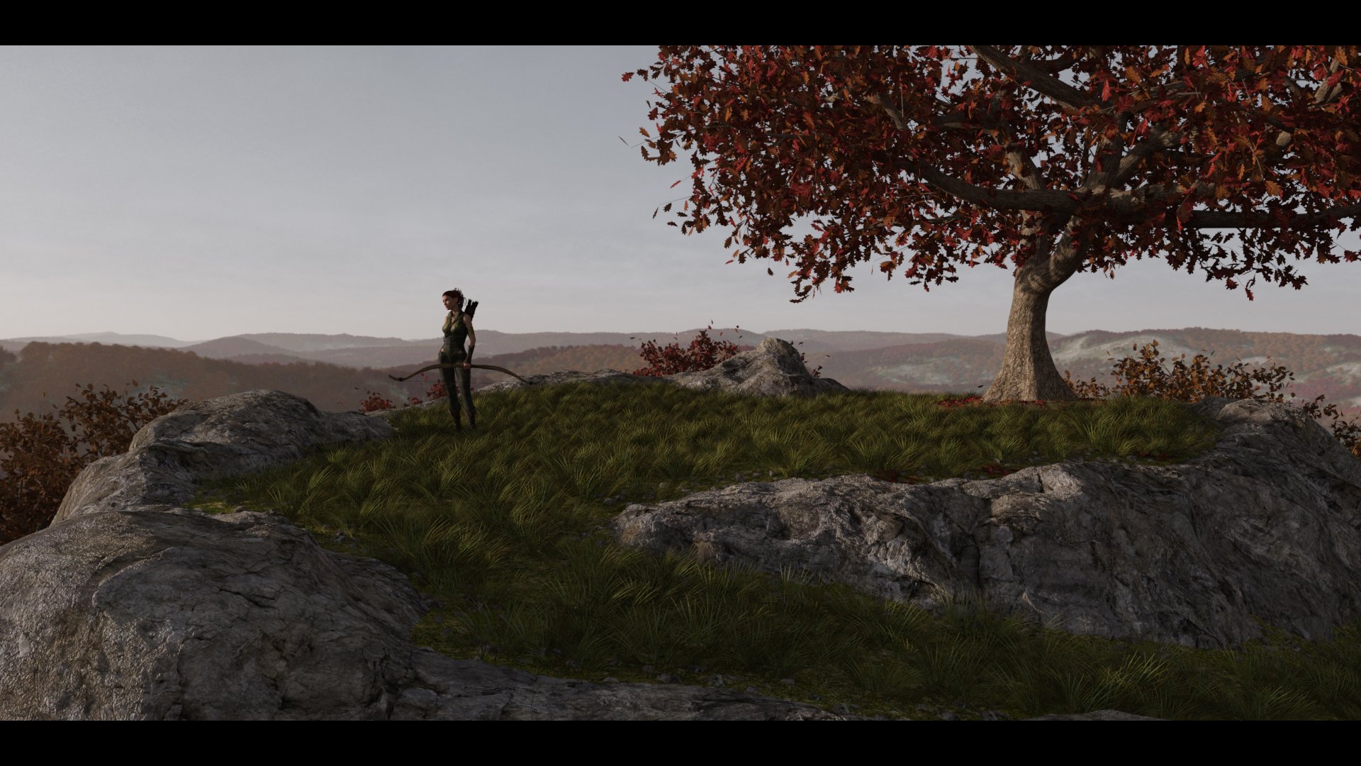 Easy Environments: Autumn Woods | Daz 3D