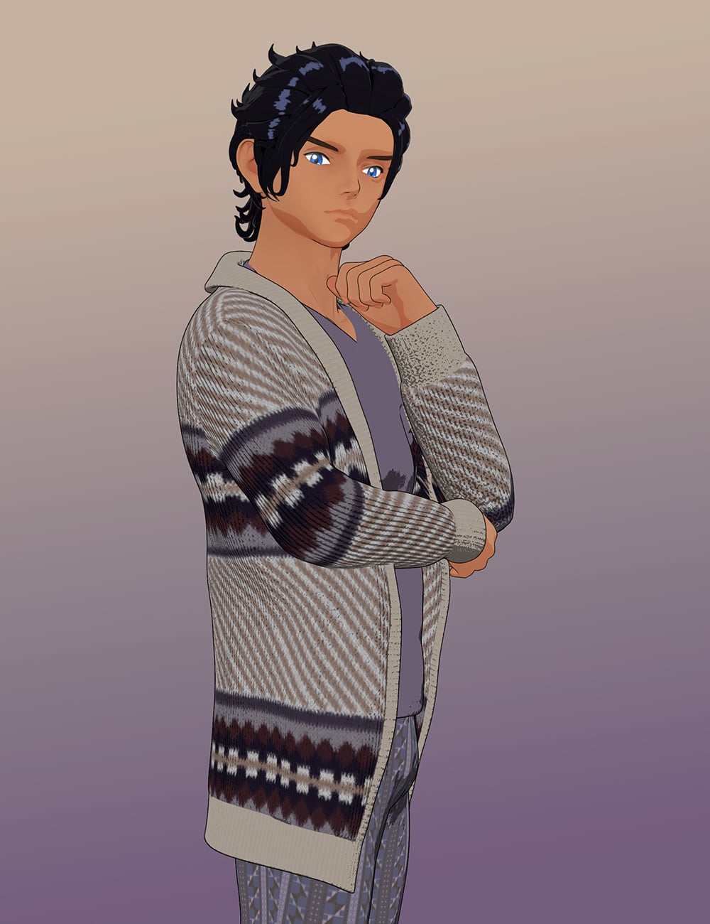 MB Wade for Genesis 9 Toon | Daz 3D
