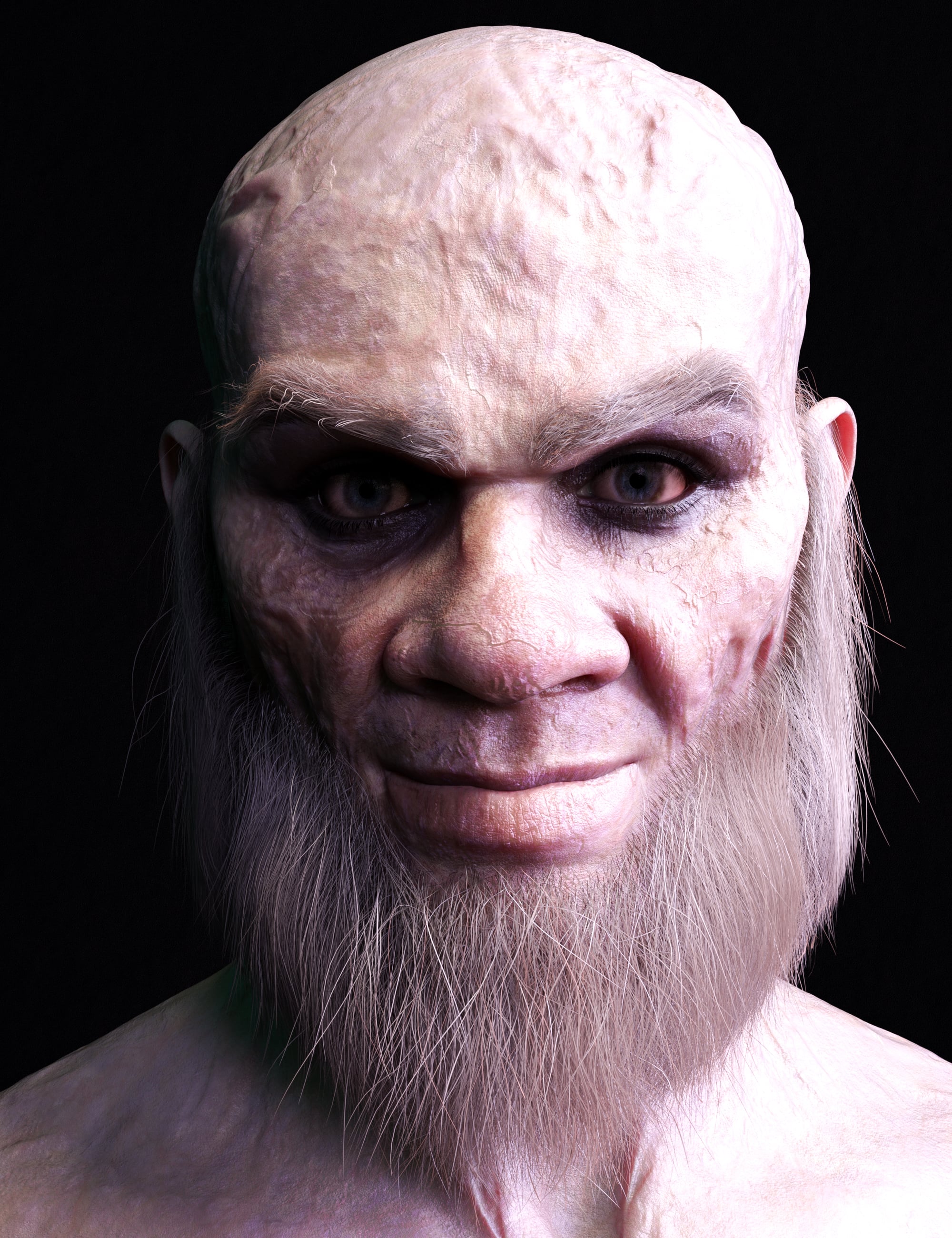 M3D Bad Santa HD and Beard for Genesis 9 | Daz 3D