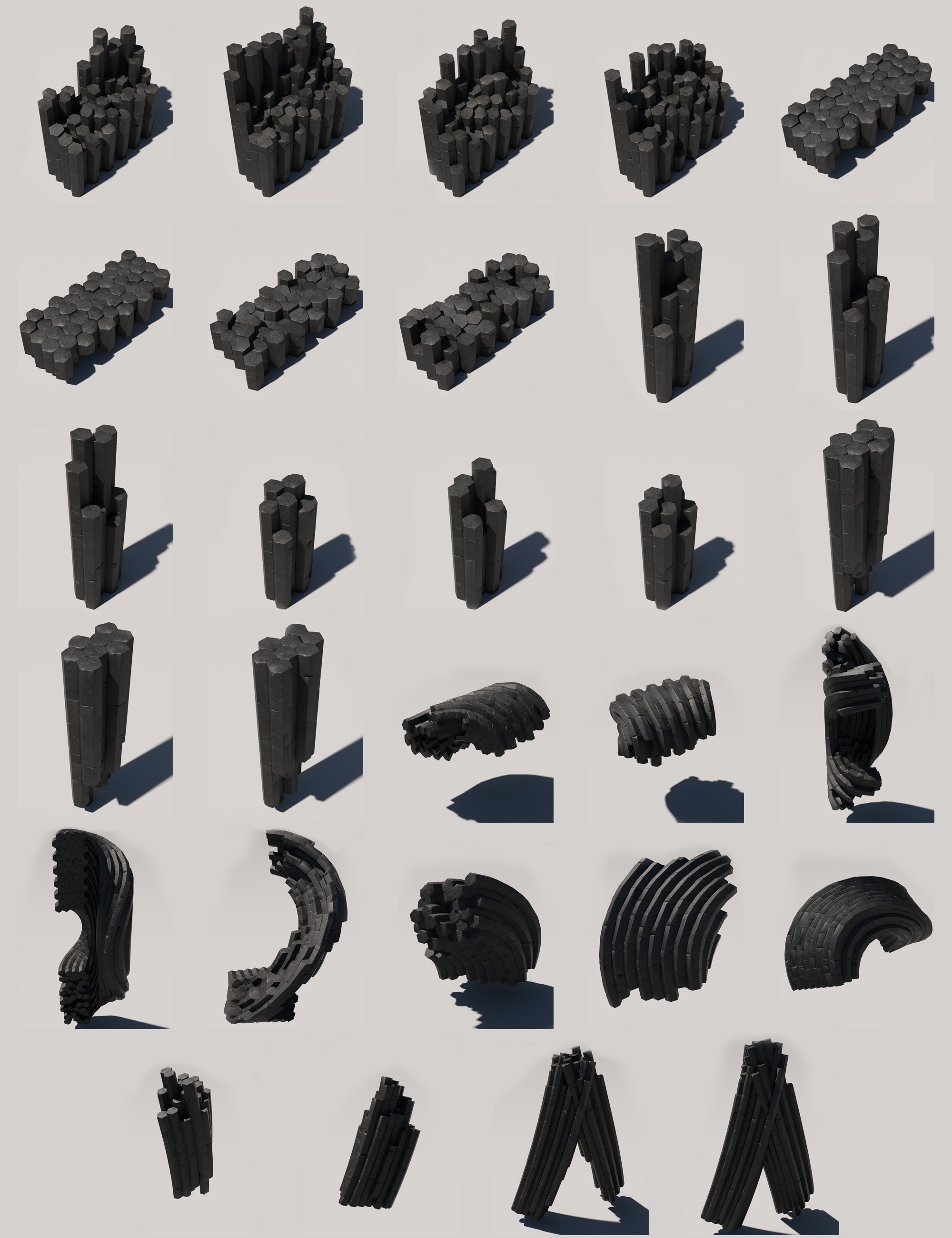 Basalt Cave Builder | Daz 3D