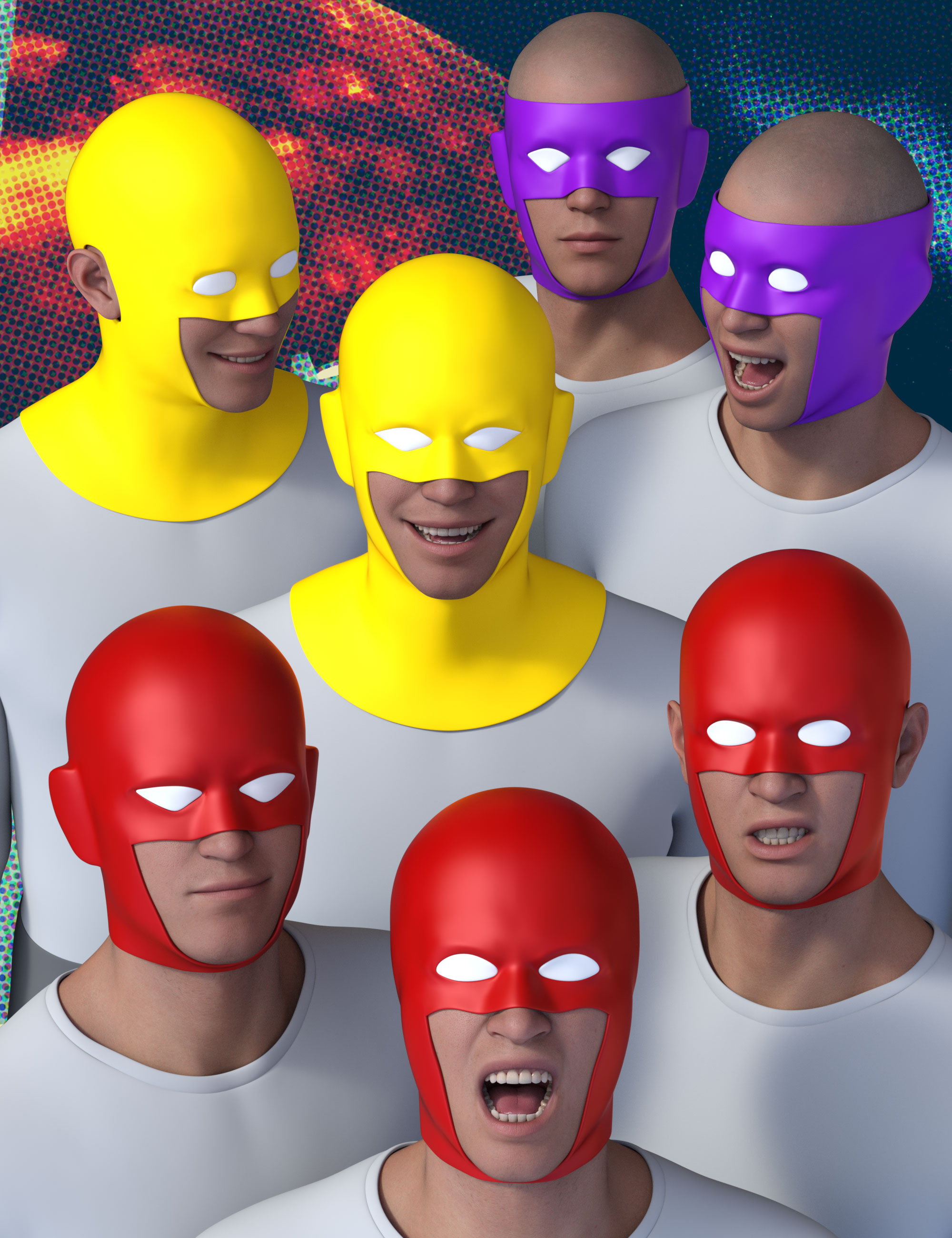 RiffMasks 007 MMKBGenesis9 | Daz 3D