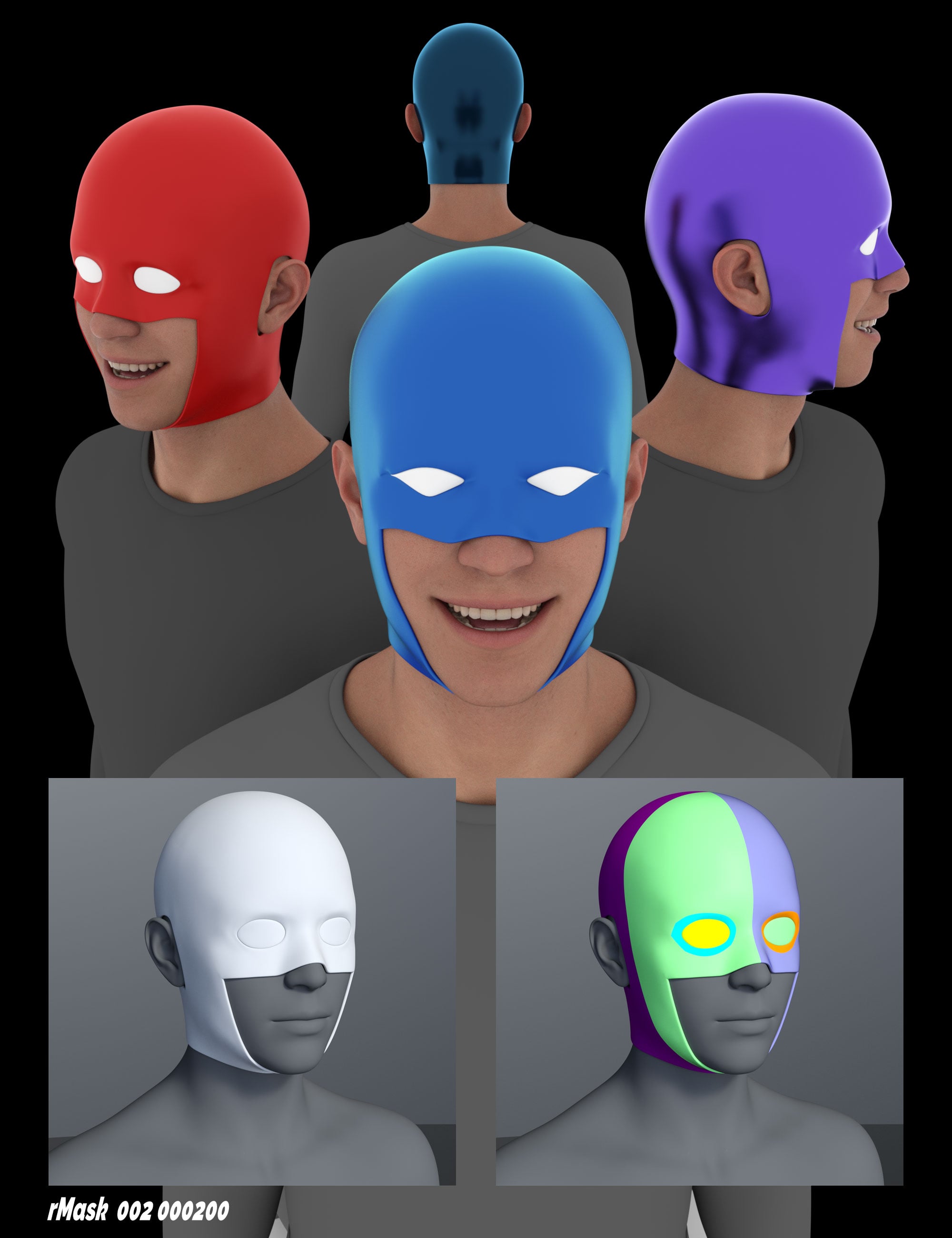 RiffMasks 007 MMKBGenesis9 | Daz 3D