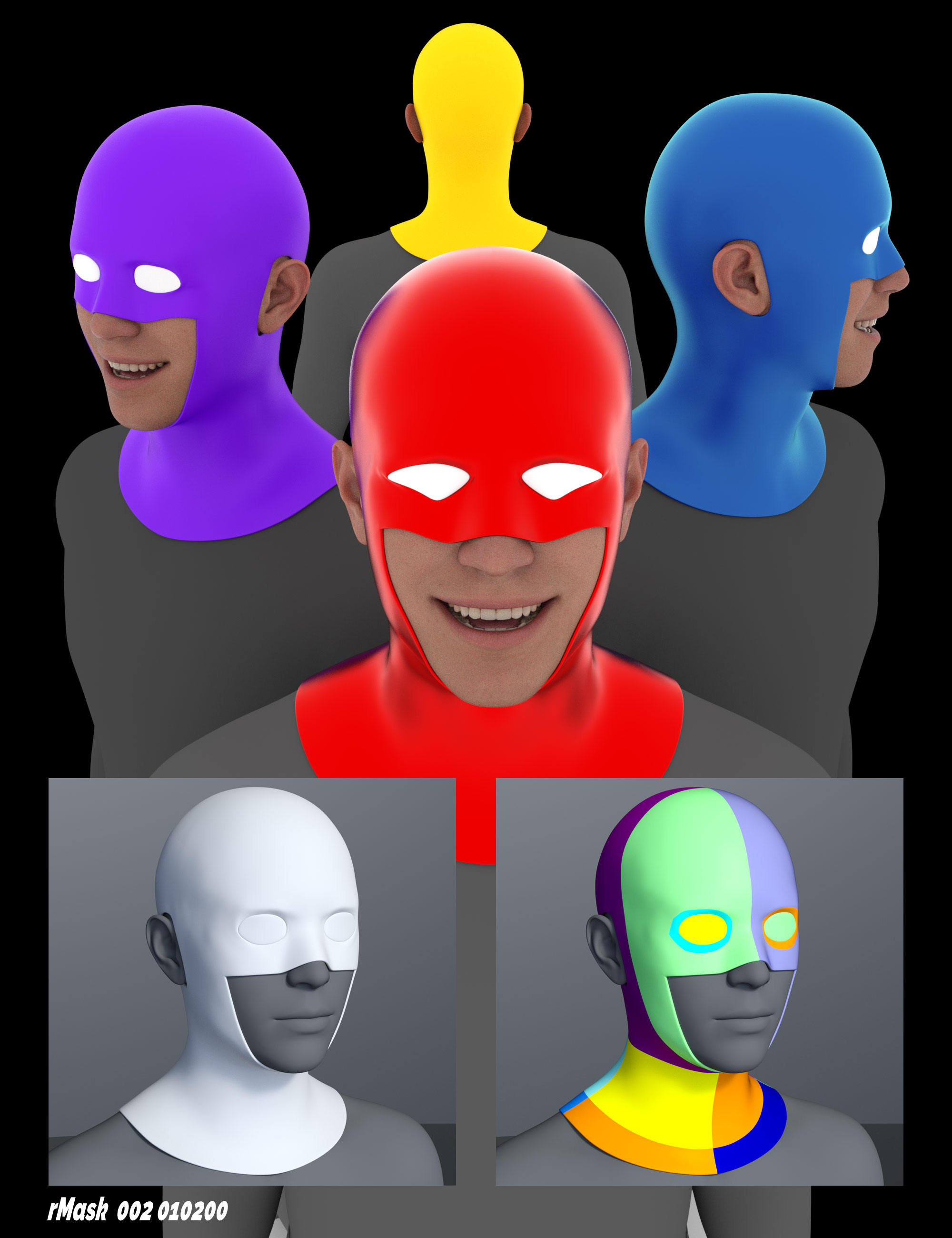 RiffMasks 007 MMKBGenesis9 | Daz 3D