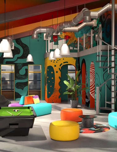 Common Area | Daz 3D