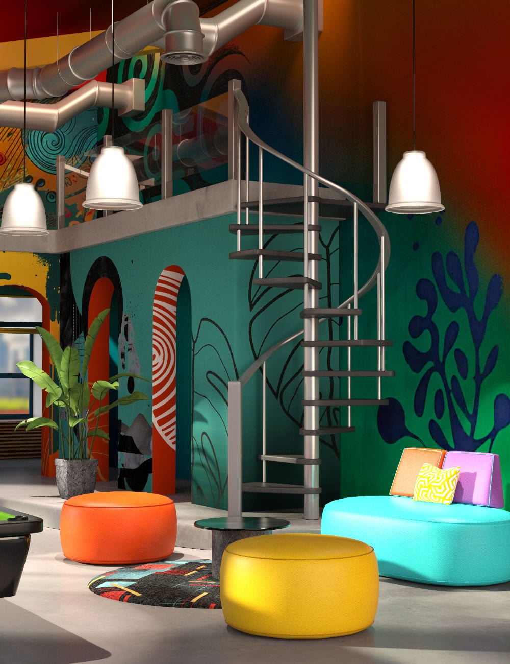 Common Area | Daz 3D